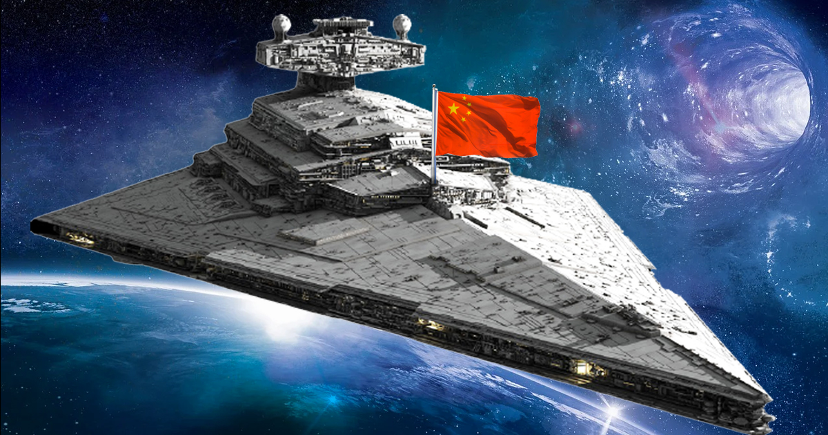 la chine veut construire un vaisseau spatial de plusieurs kilomètres