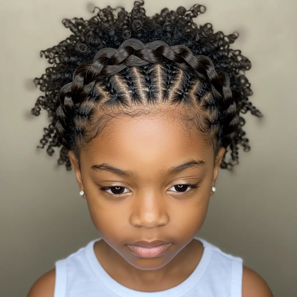 40 Coiffures Afro Faciles à Entretenir Pour Enfants